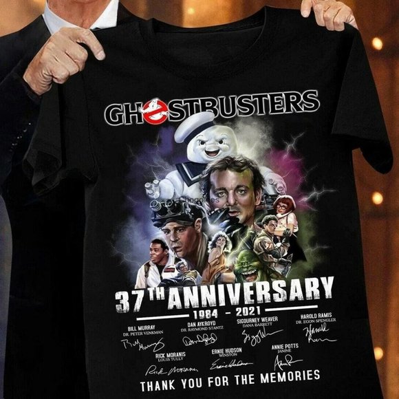 Shirts | Ghostbusters 37th Anniversary 1984 Signatures Thank You The ...